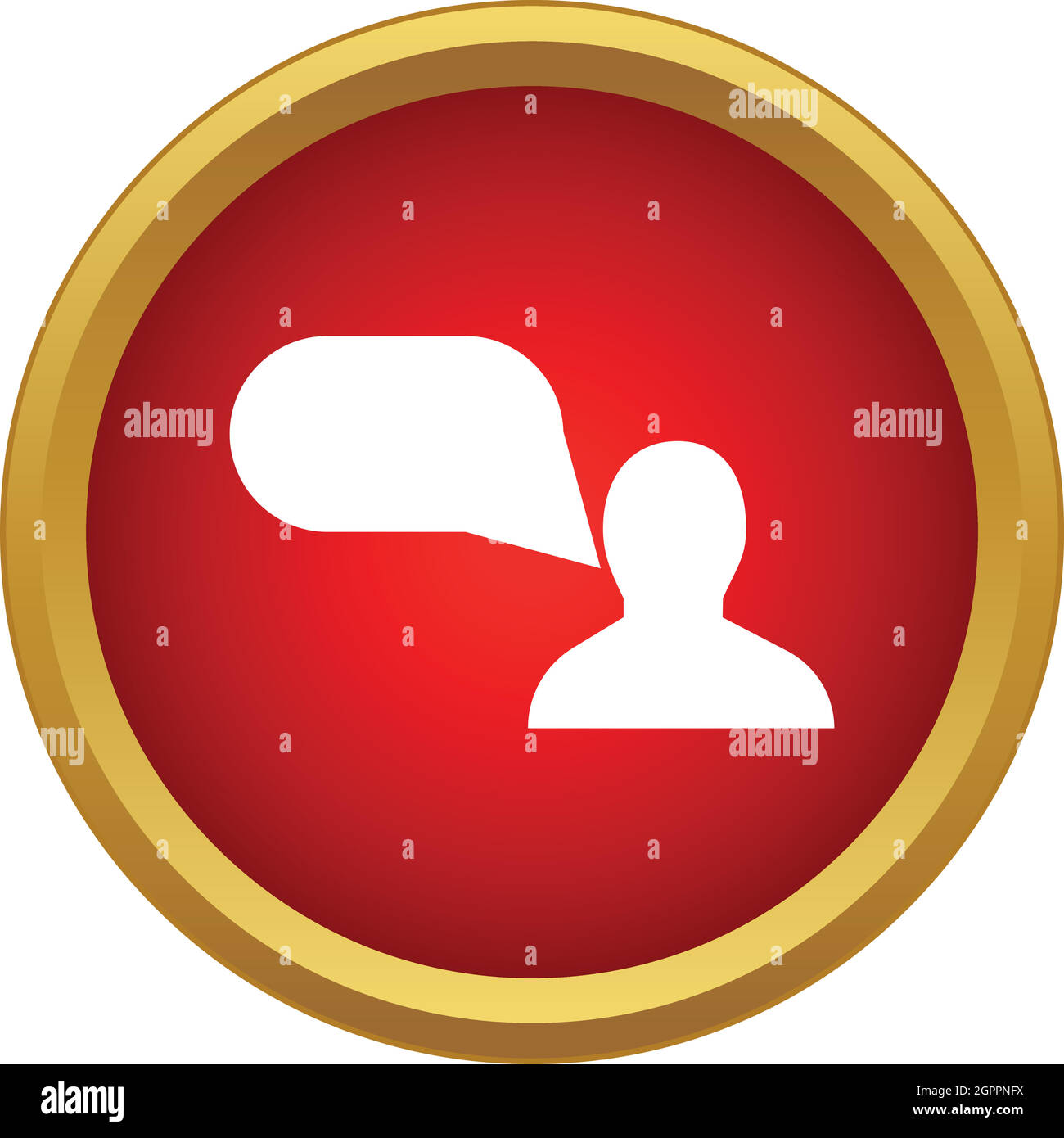 Person contact icon hi-res stock photography and images - Alamy