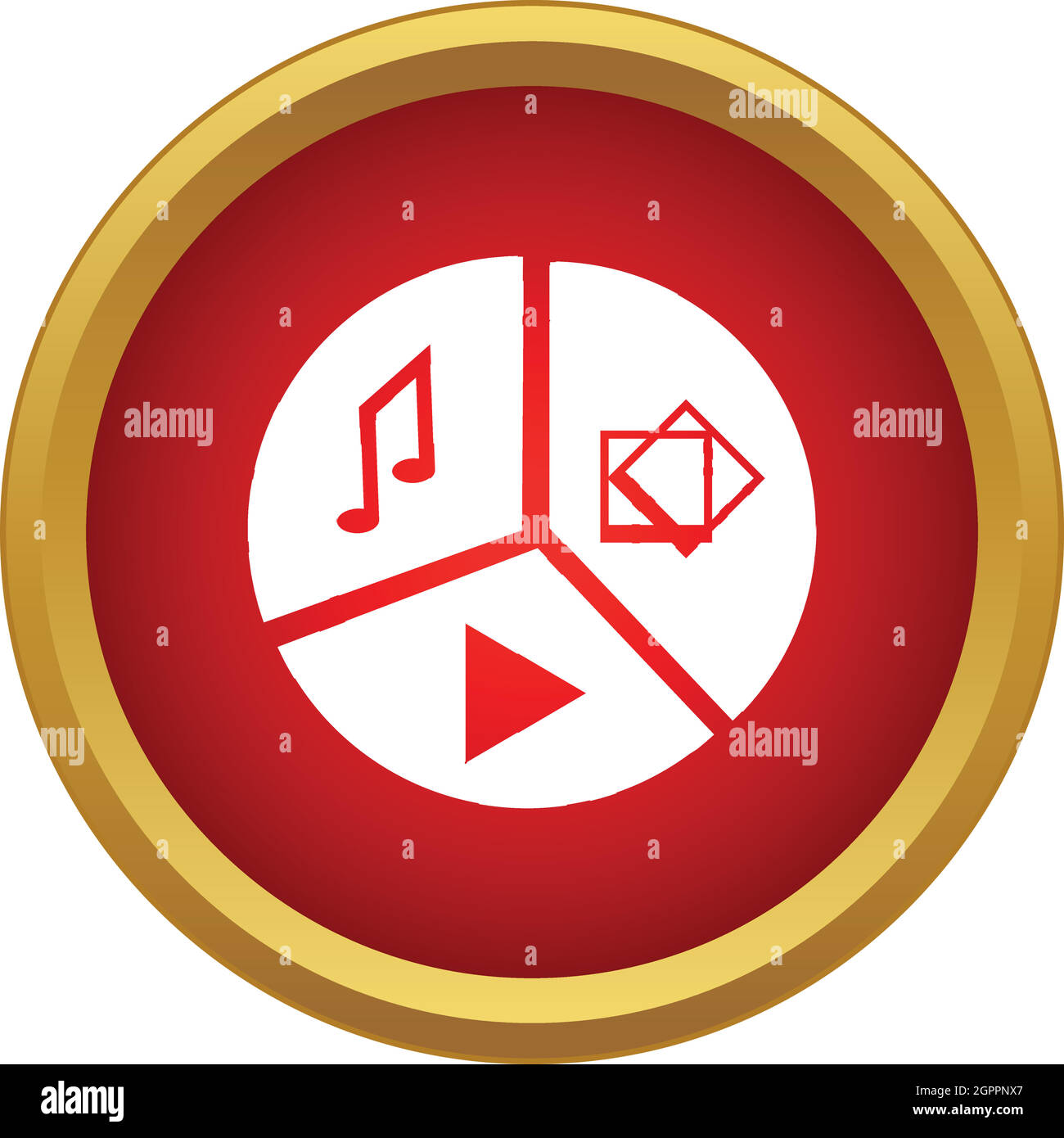 Online player icon, simple style Stock Vector Image & Art - Alamy