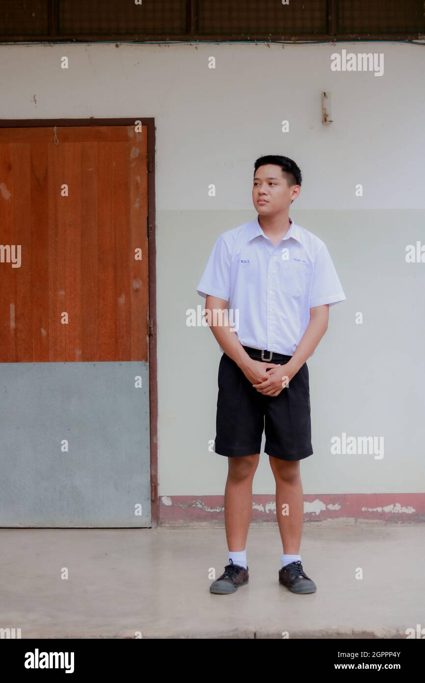 Person standing by the classroom door hi-res stock photography and ...