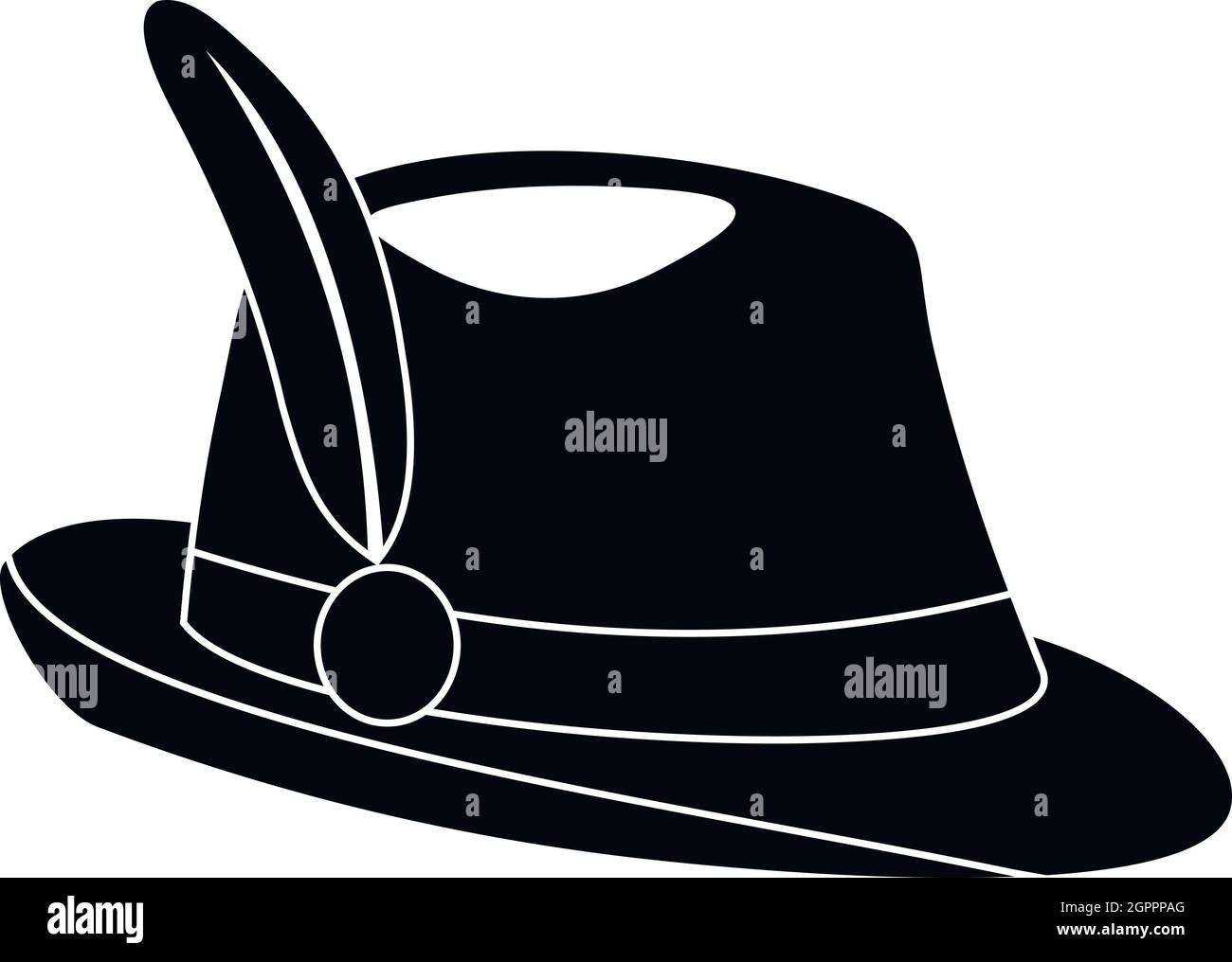 Headgear simple vector icon Cut Out Stock Images & Pictures - Alamy