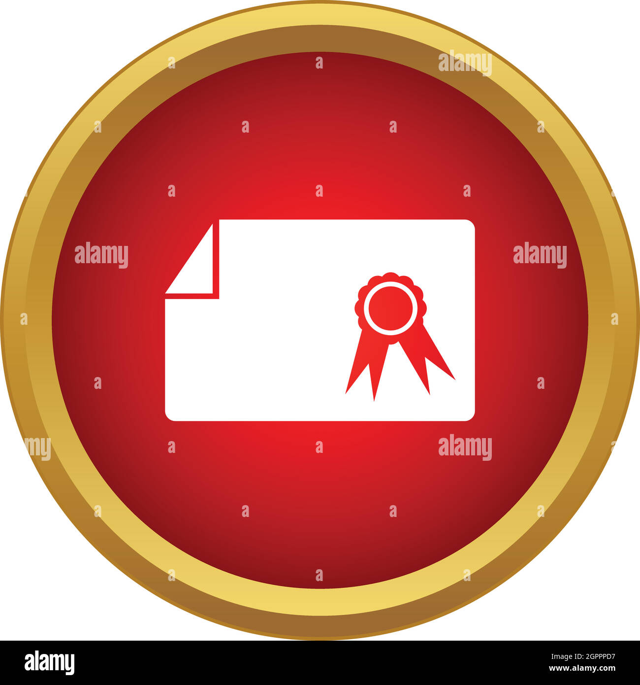 Diploma icon, simple style Stock Vector Image & Art - Alamy