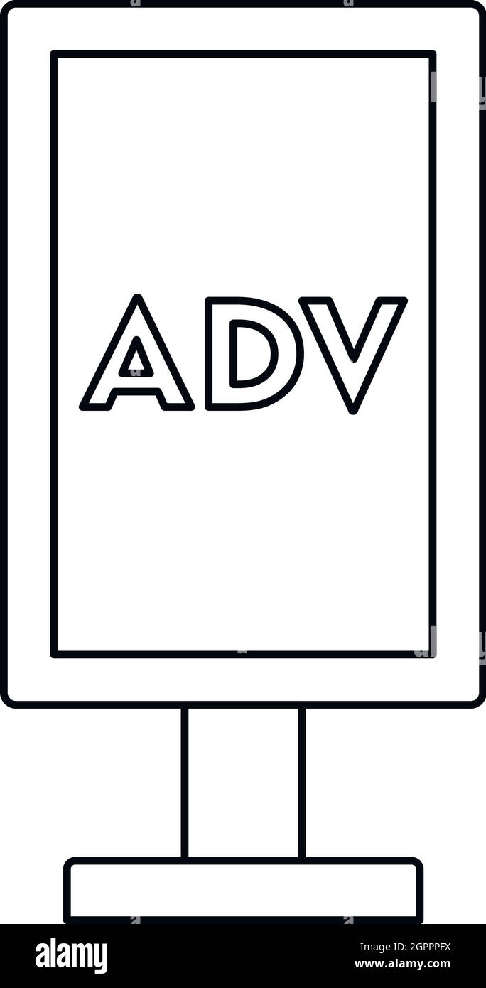 Stand exhibition board line Stock Vector Images - Alamy