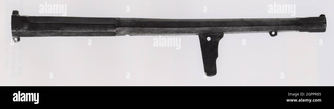 Wall Gun (Hakenbüchse) with Stock and Stand, Europe, early 16th century ...