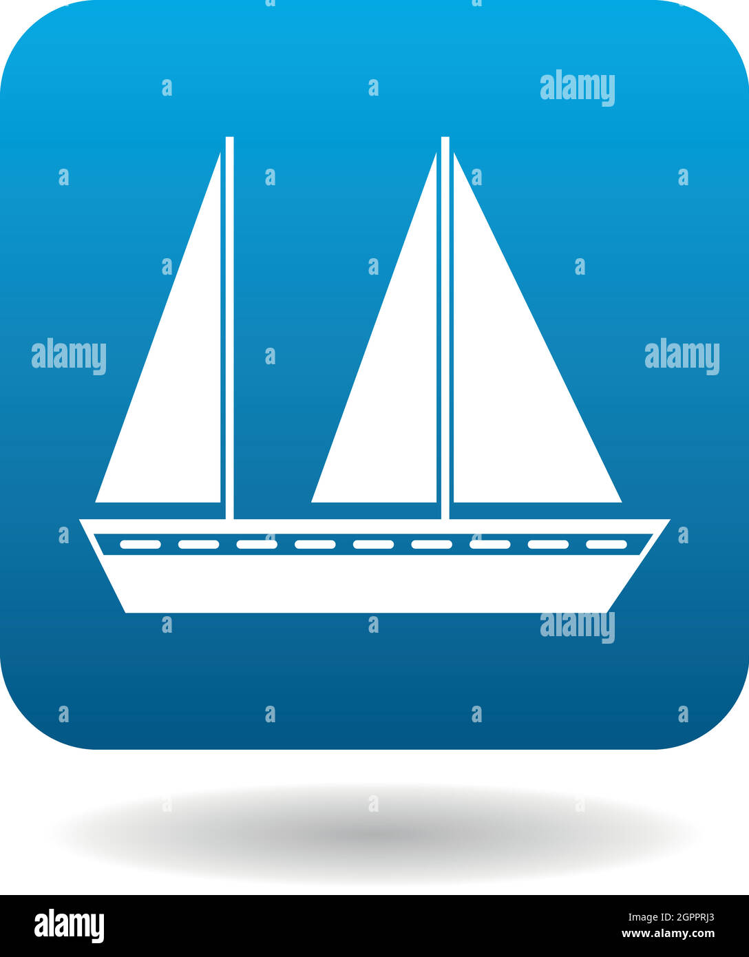 Sailing ship masts Stock Vector Images - Alamy