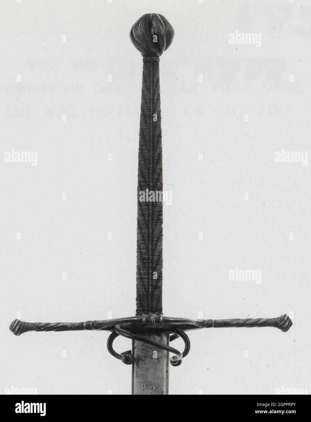 Two-Handed Sword, Germany, 1550/75 Stock Photo - Alamy