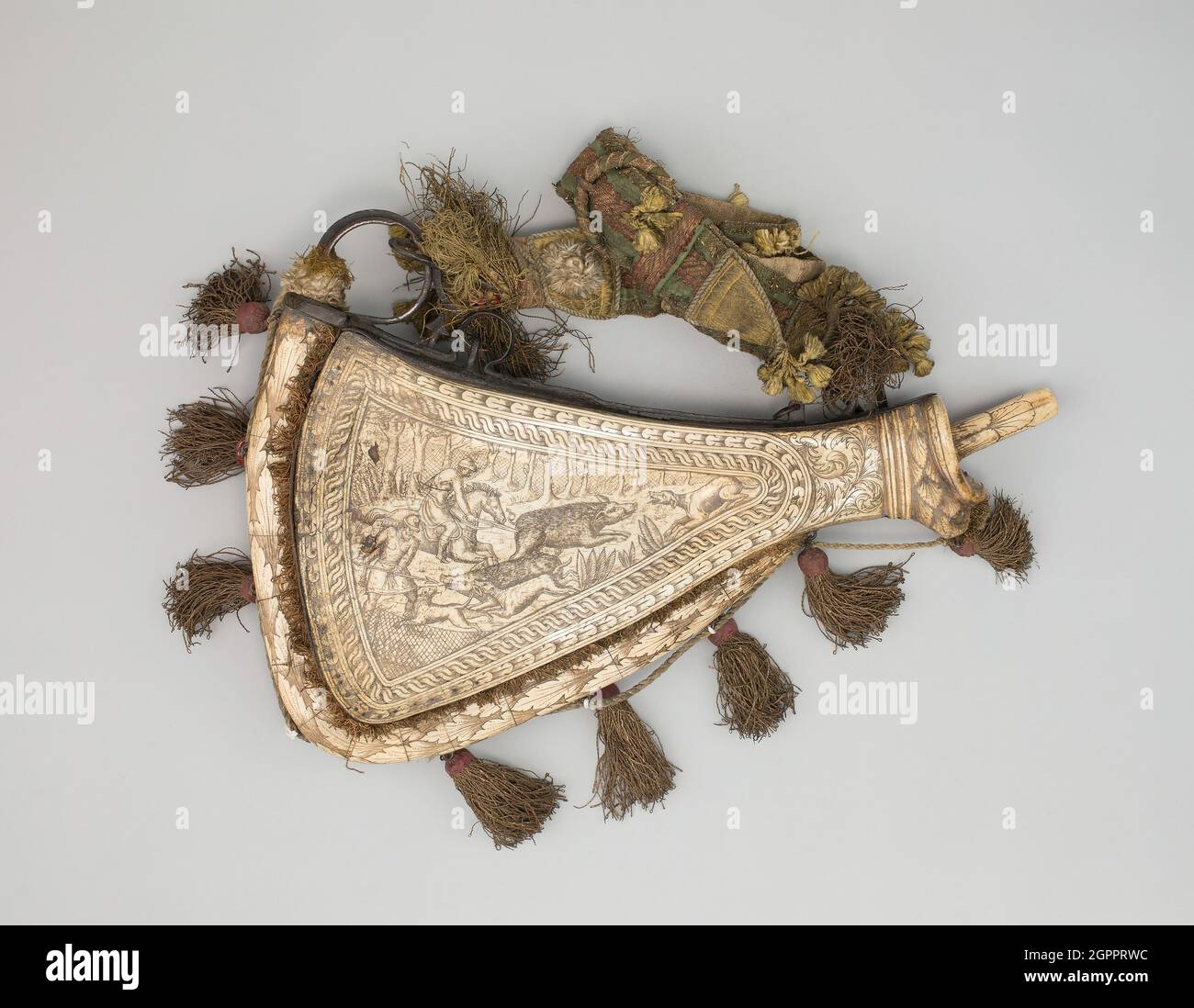Powder Flask, Germany, late 16th or early 17th century Stock Photo - Alamy