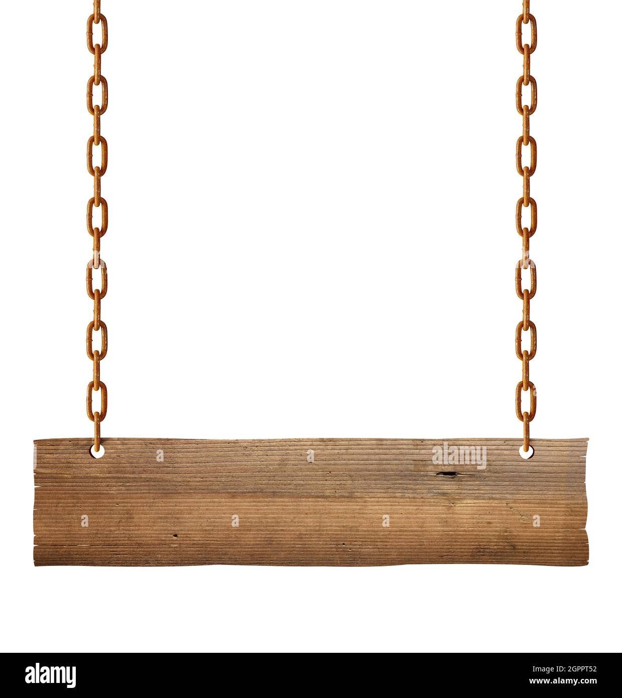 wooden sign chain ropesignboard signpost Stock Photo - Alamy