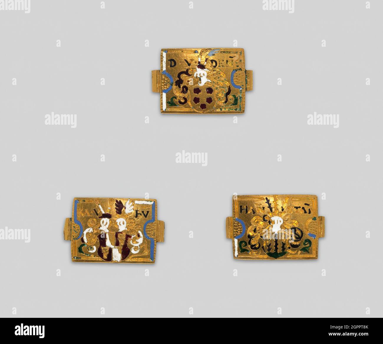 Three Fasteners, Germany, c. 1650 Stock Photo - Alamy