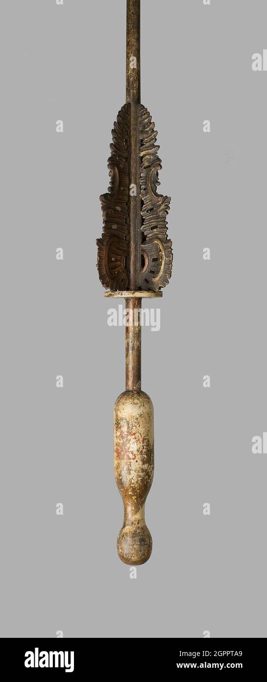 Lance for the Carousel (Running at the Ring), Dresden, 1700-1750 Stock ...