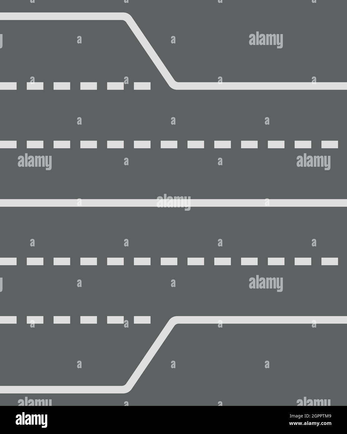 Road icon asphalt roadside Stock Vector Images - Alamy