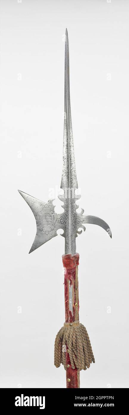 State Halberd, Saxony, 1609 Stock Photo - Alamy