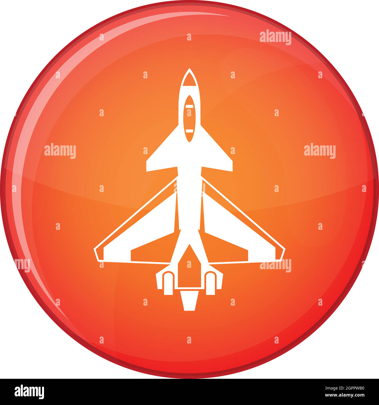 Military fighter jet icon, flat style Stock Vector Image & Art - Alamy