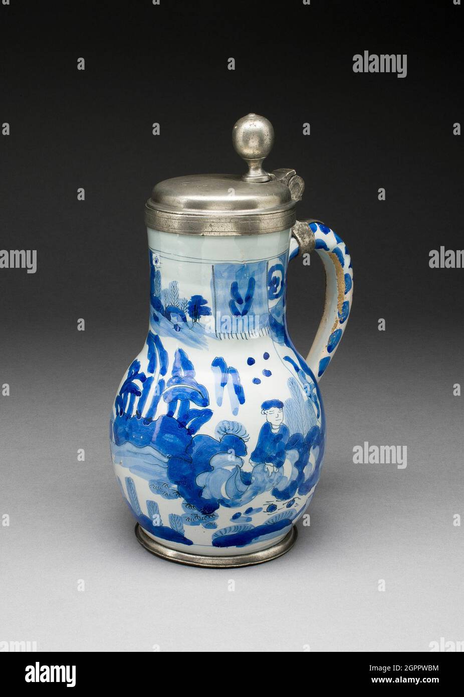 Wine Jug, Ansbach, c. 1720 Stock Photo - Alamy