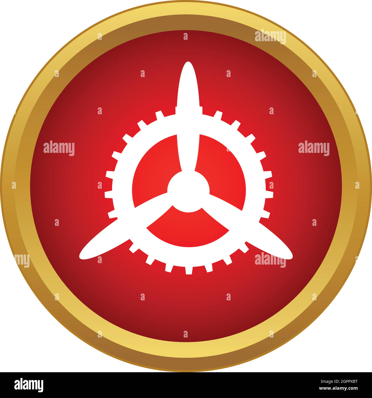 Mechanism of propeller icon, simple style Stock Vector Image & Art - Alamy