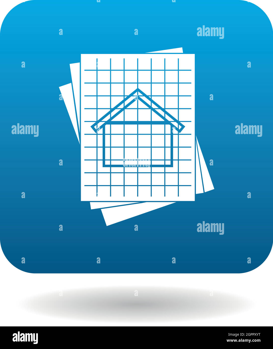 Builder blueprint Stock Vector Images - Alamy