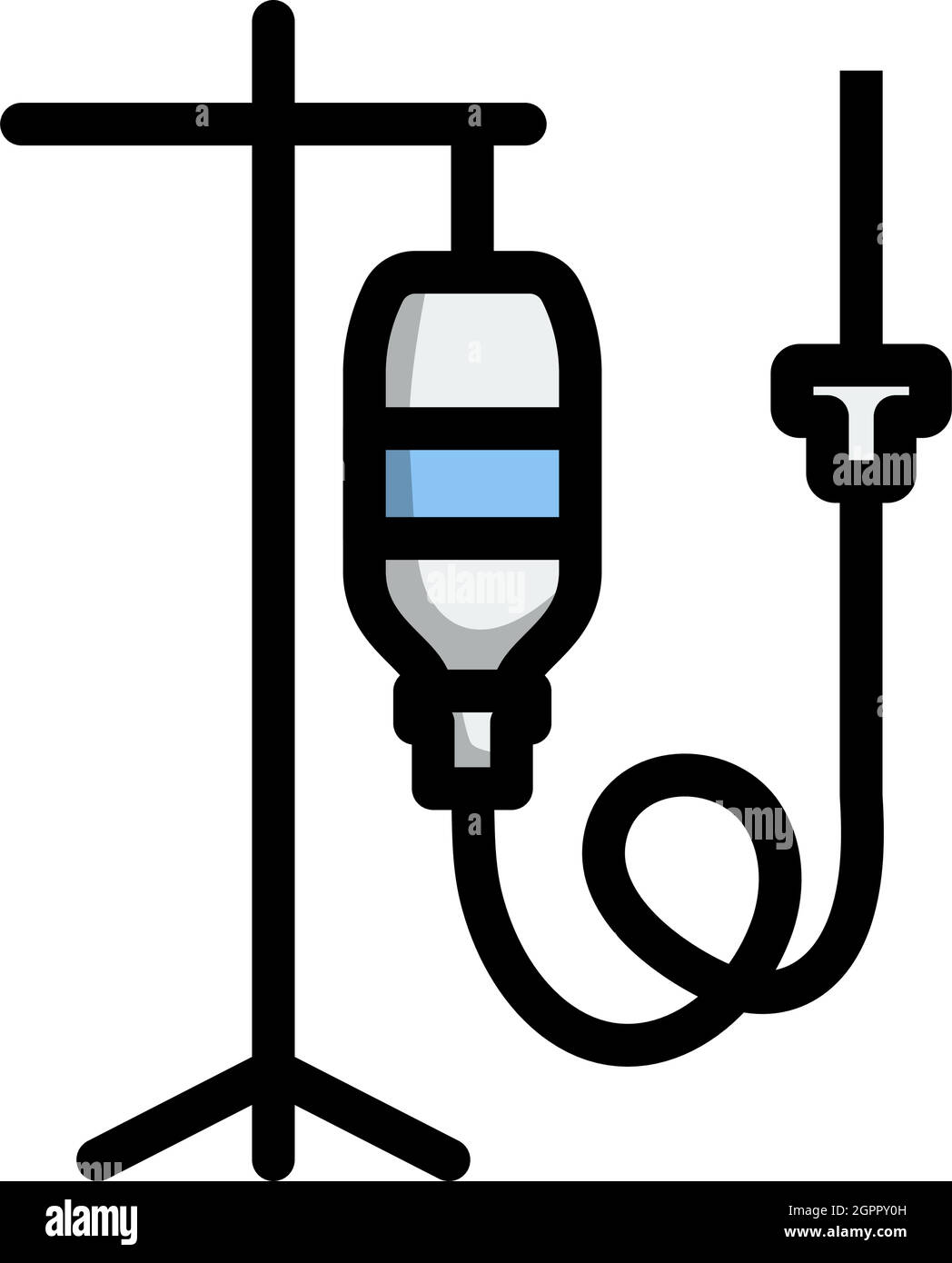 Medical drop counter vector hi-res stock photography and images - Alamy