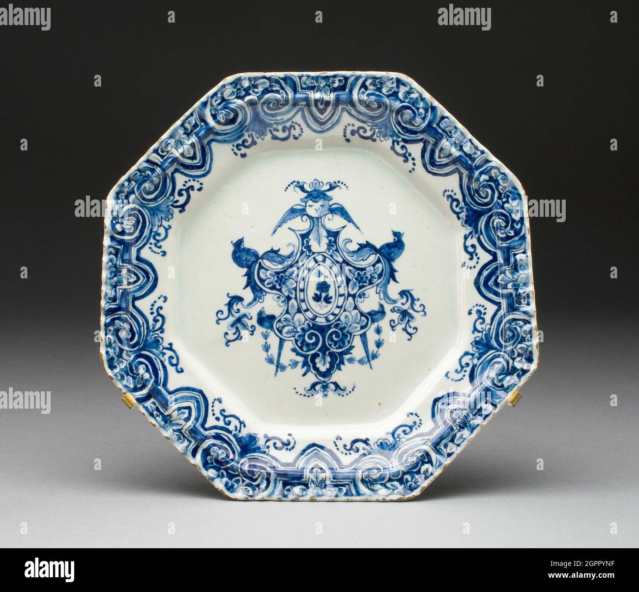 Plate, France, 19th or 20th century Stock Photo - Alamy