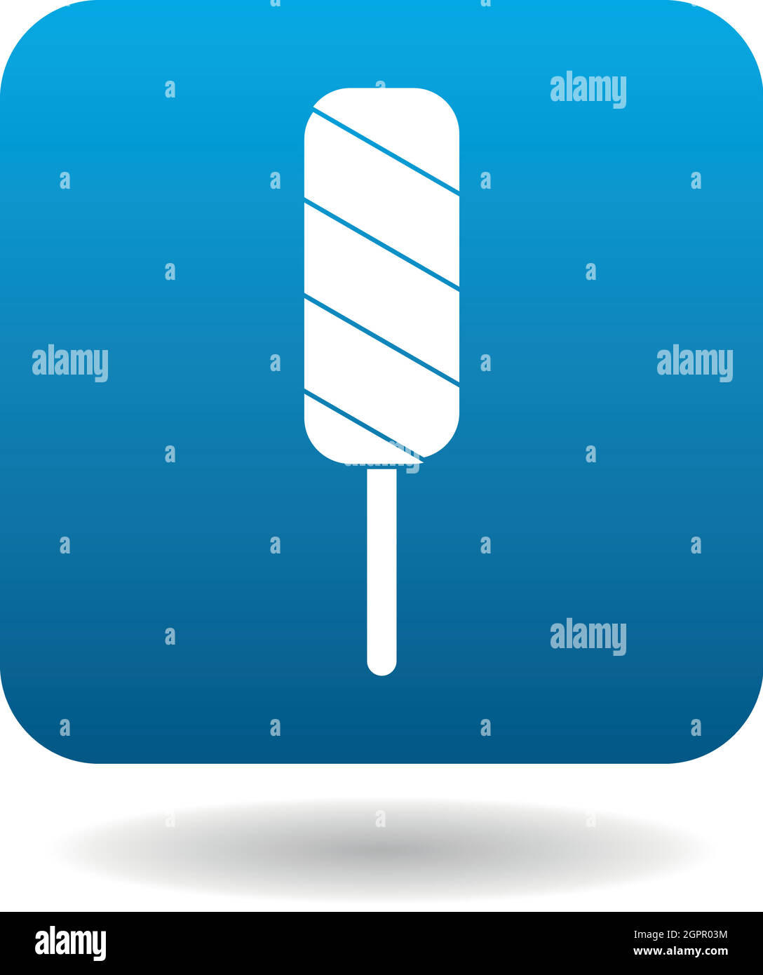 Delicious ice cream icon, simple style Stock Vector Image & Art - Alamy