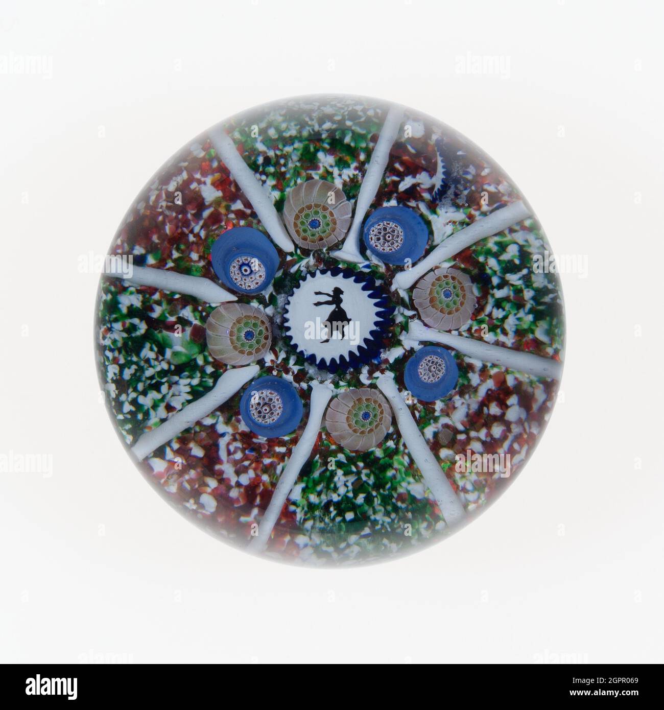 Paperweight, Saint-Louis, c. 1848 Stock Photo - Alamy