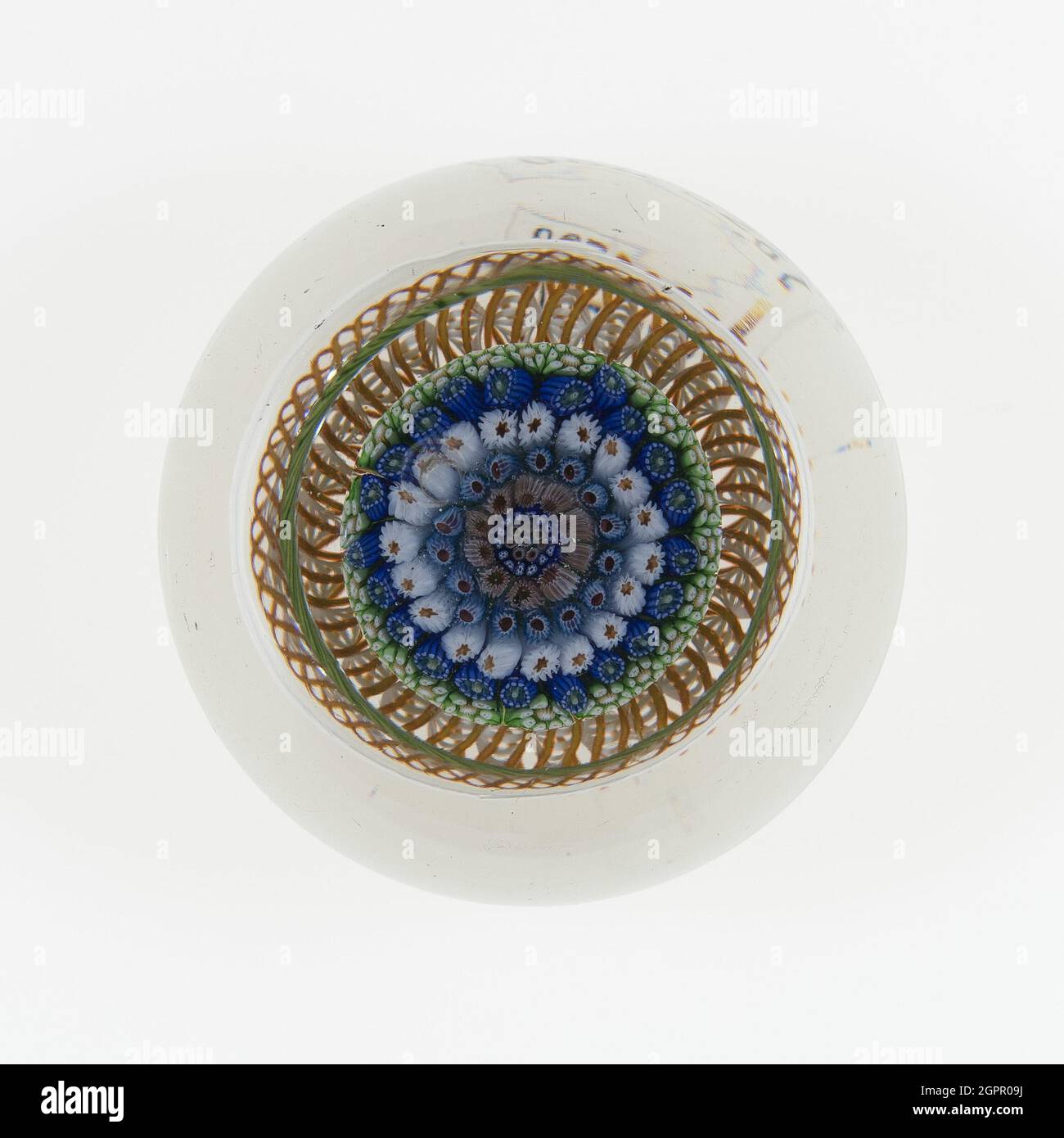 Paperweight, Saint-Louis, c. 1845-55 Stock Photo - Alamy