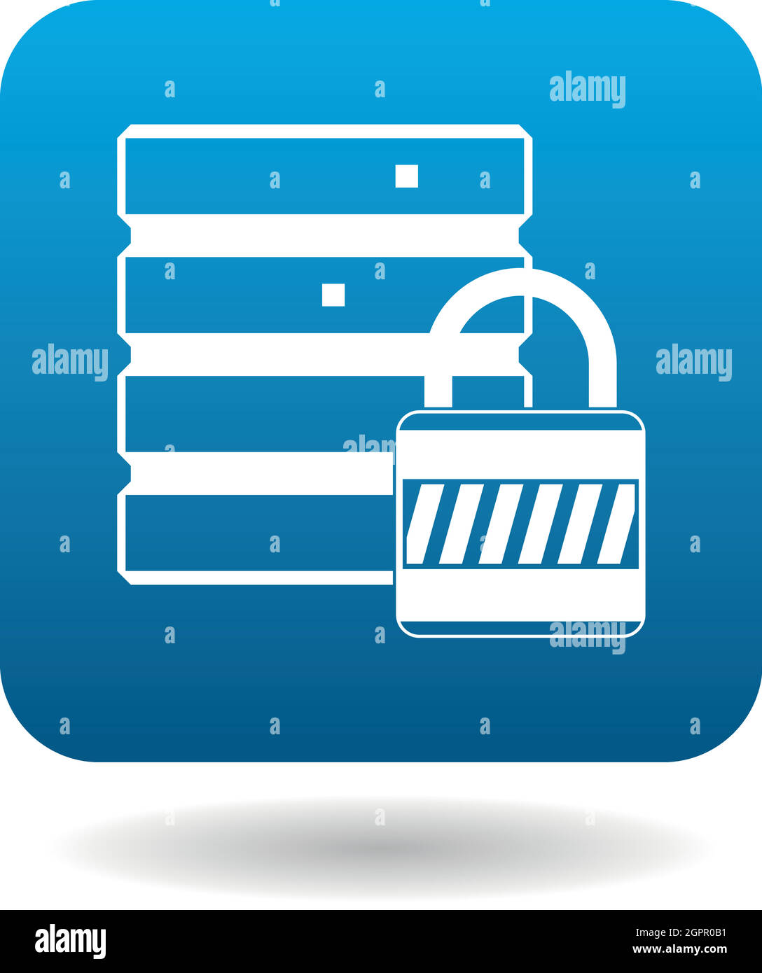Data protection icon, simple style Stock Vector Image & Art - Alamy