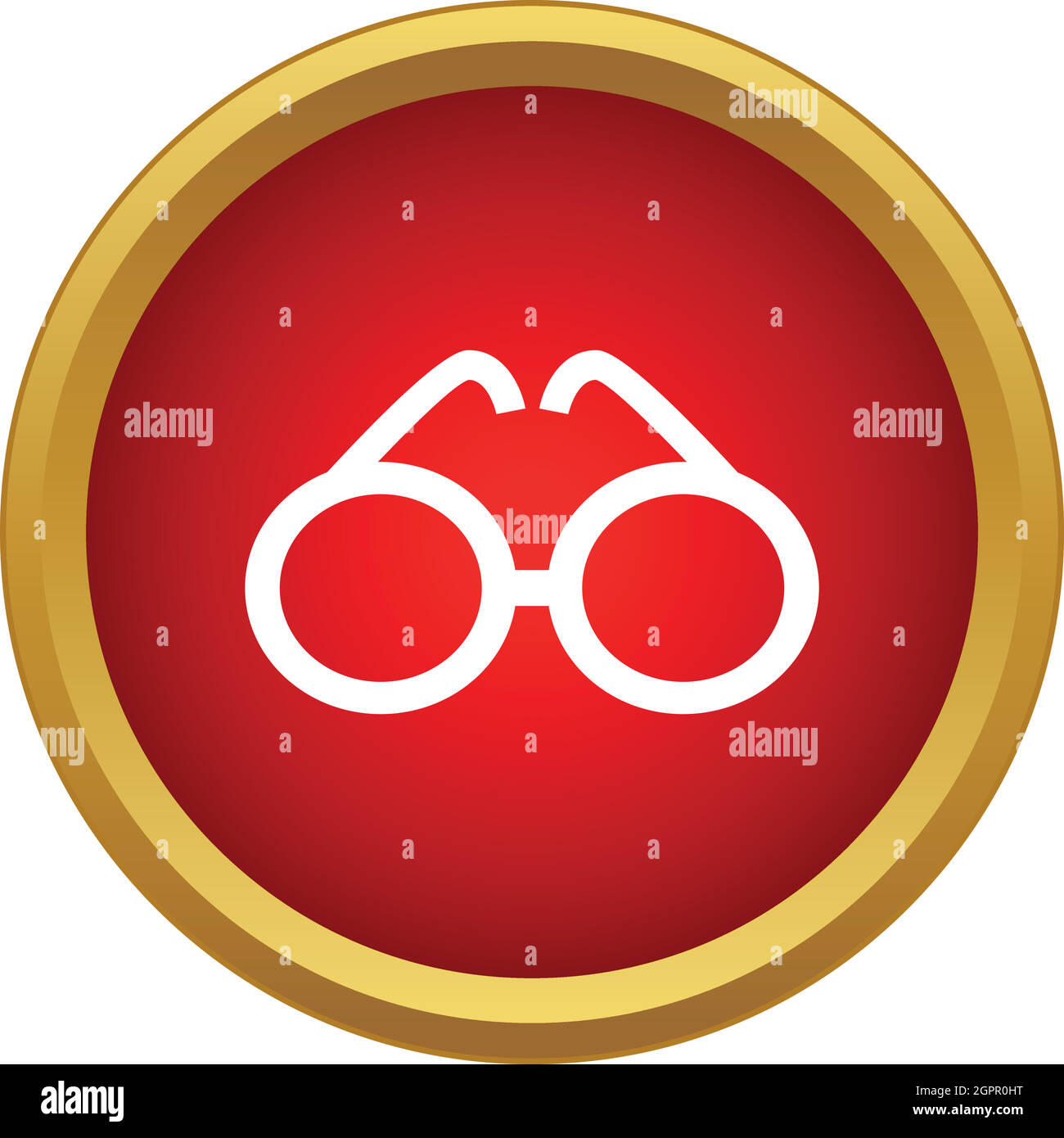 Glasses icon, simple style Stock Vector Image & Art - Alamy