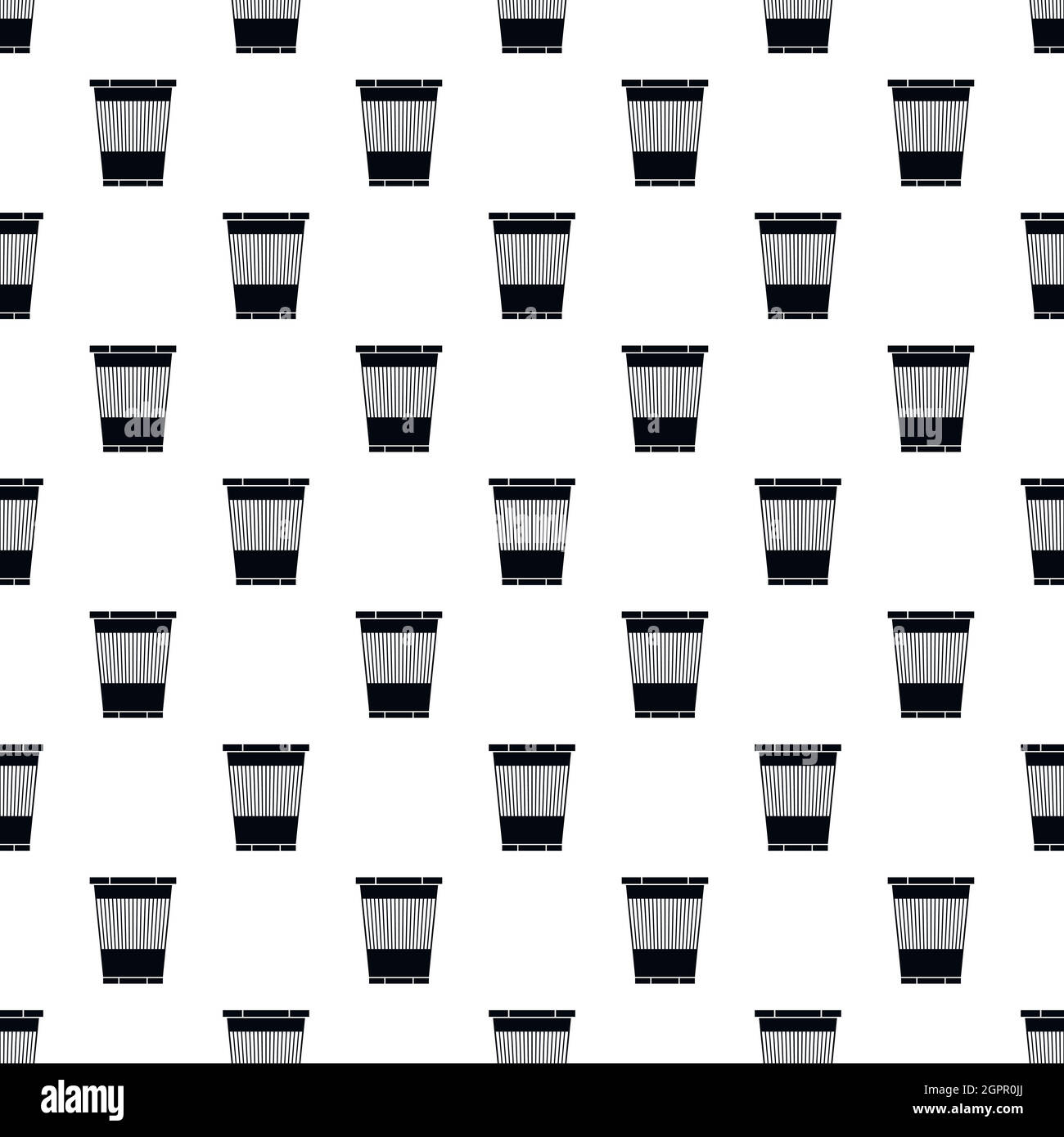 Rubbish bin waste plastic Stock Vector Images - Alamy
