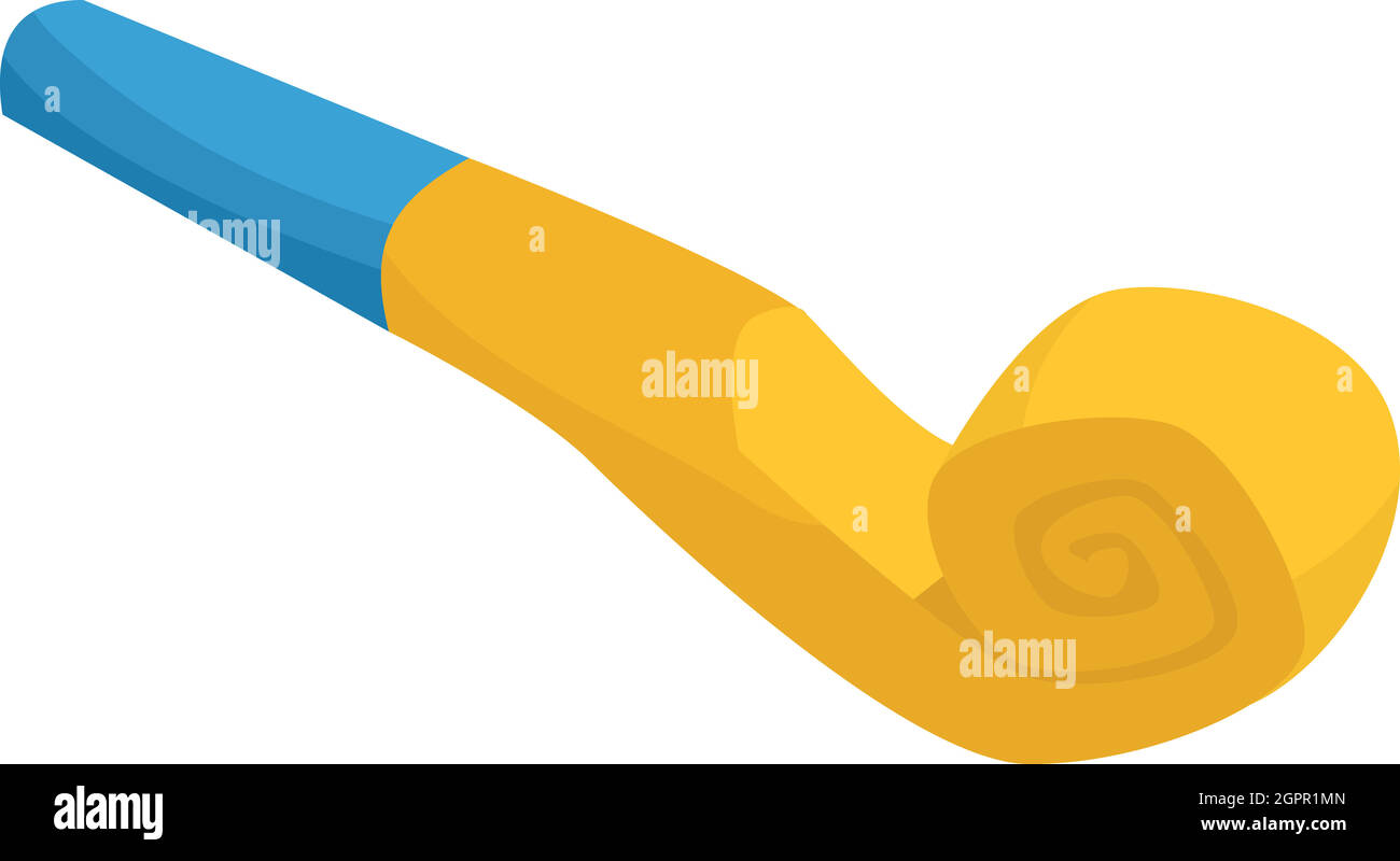 Festive horn party Stock Vector Images - Alamy