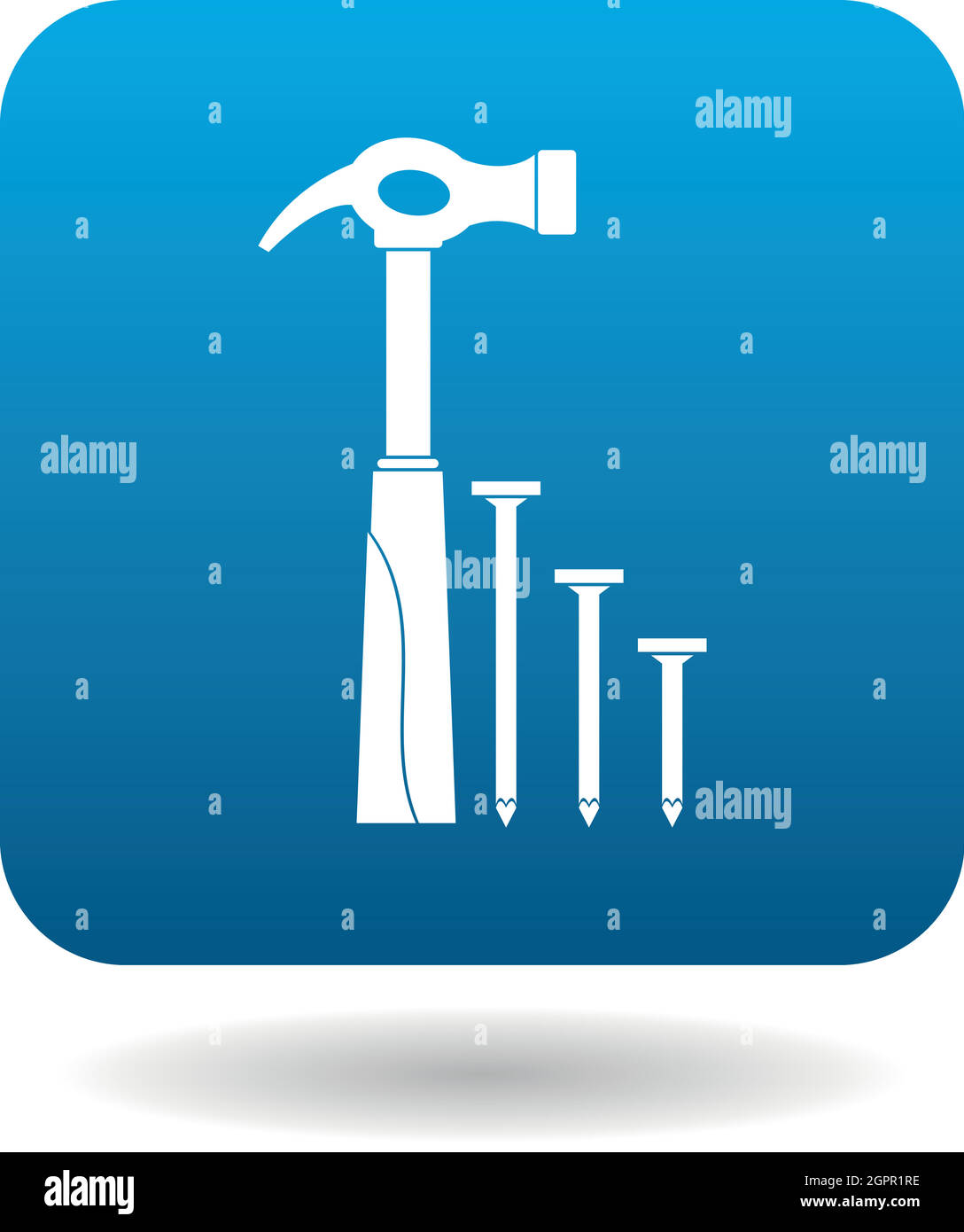 Construction claw hammer in hi-res stock photography and images - Alamy