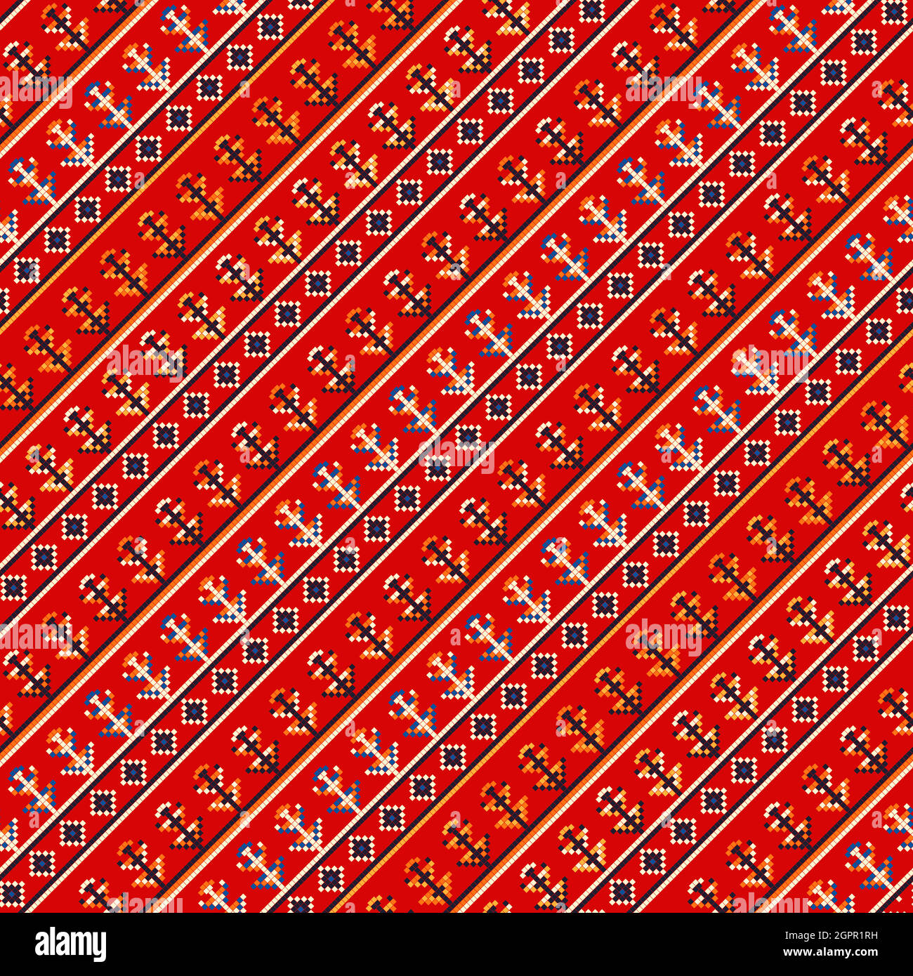 Romanian traditional pattern 74 Stock Vector Image & Art - Alamy
