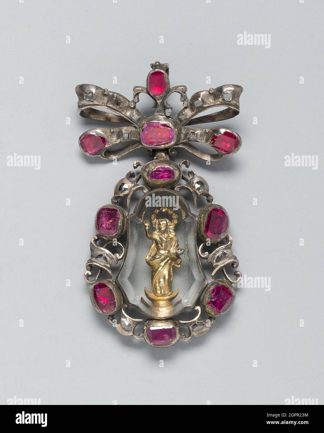 Pendant with the Virgin, Spain, c. 1650-c. 1700 Stock Photo - Alamy