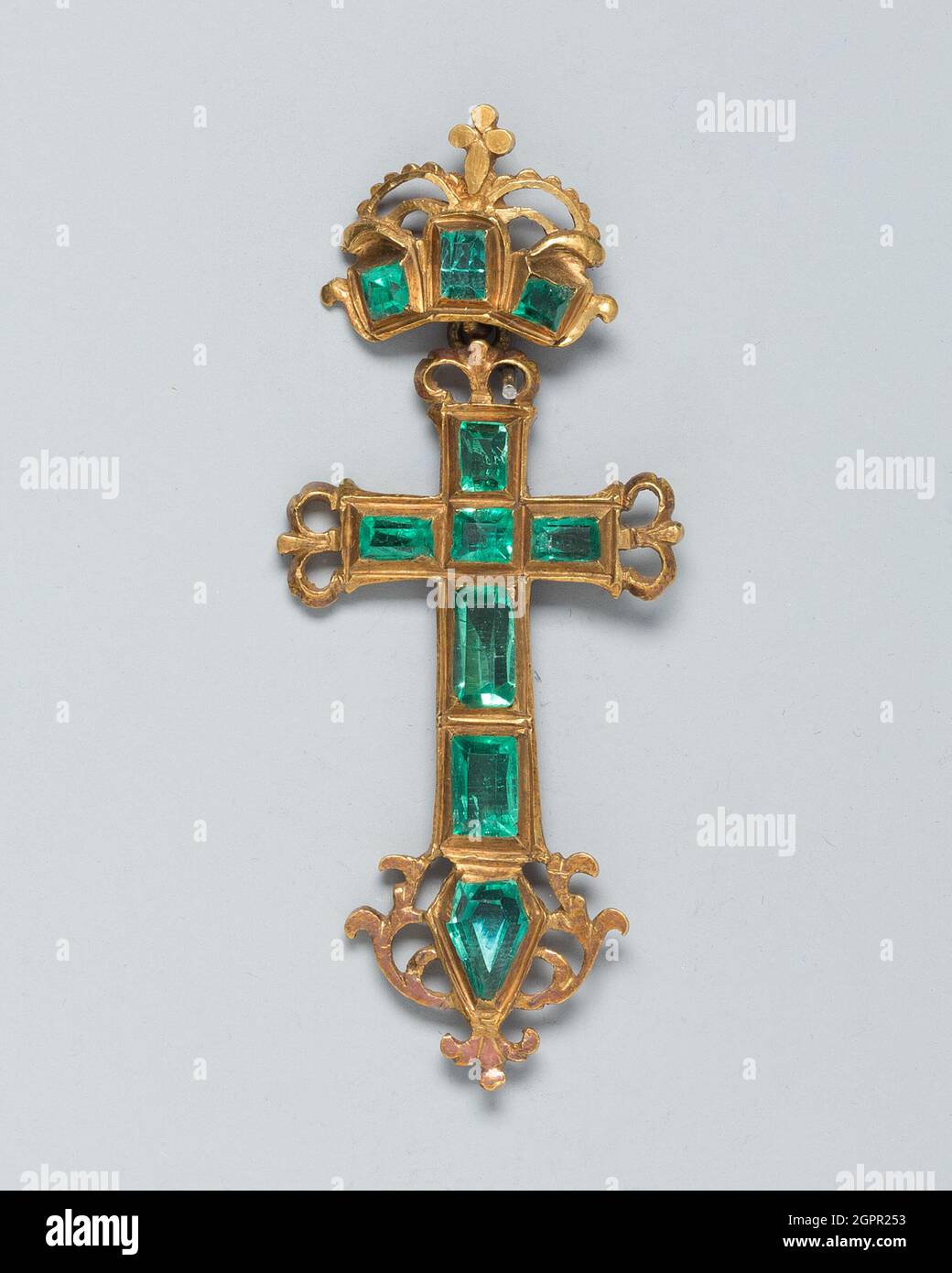 Pendant Cross, Spain, 17th century Stock Photo - Alamy