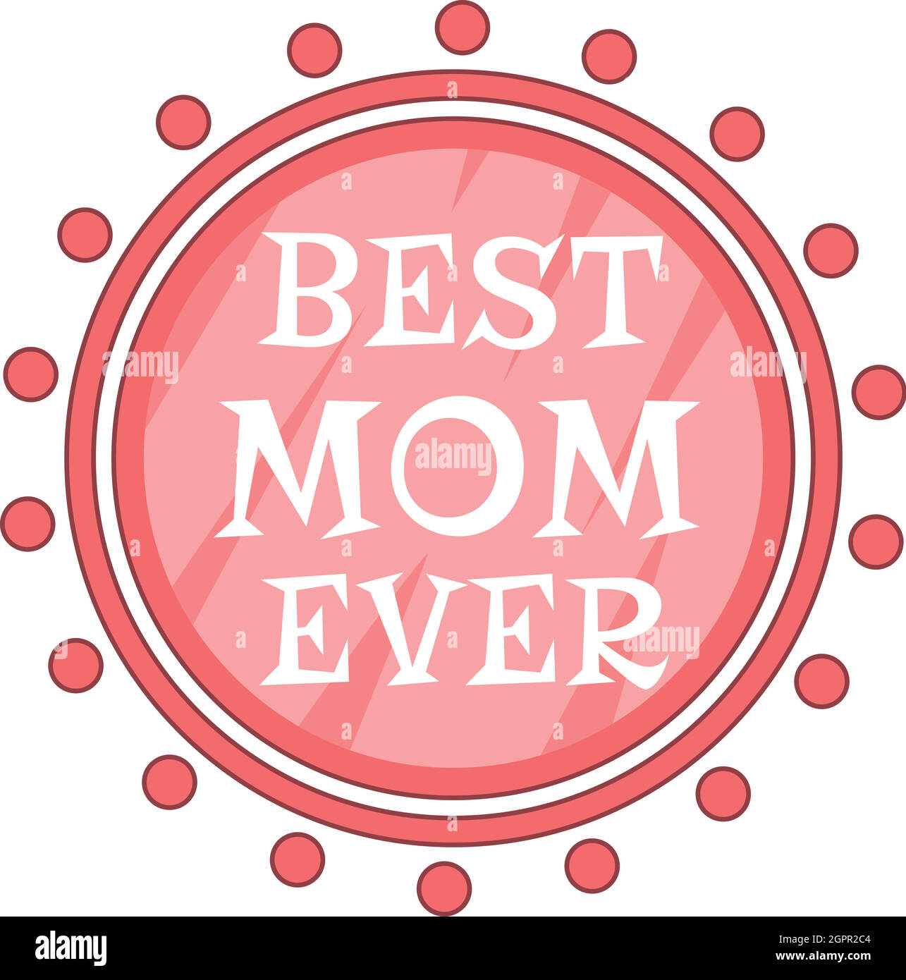 Mom circle Stock Vector Images - Alamy