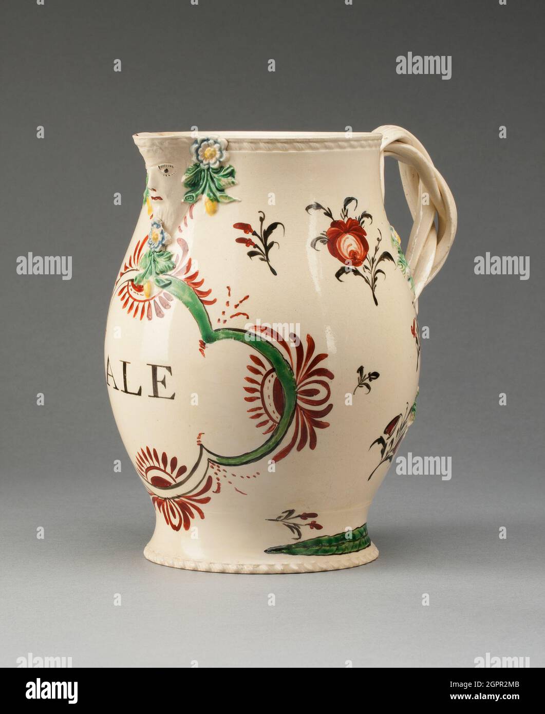 Ale Jug, Staffordshire, c. 1780 Stock Photo - Alamy