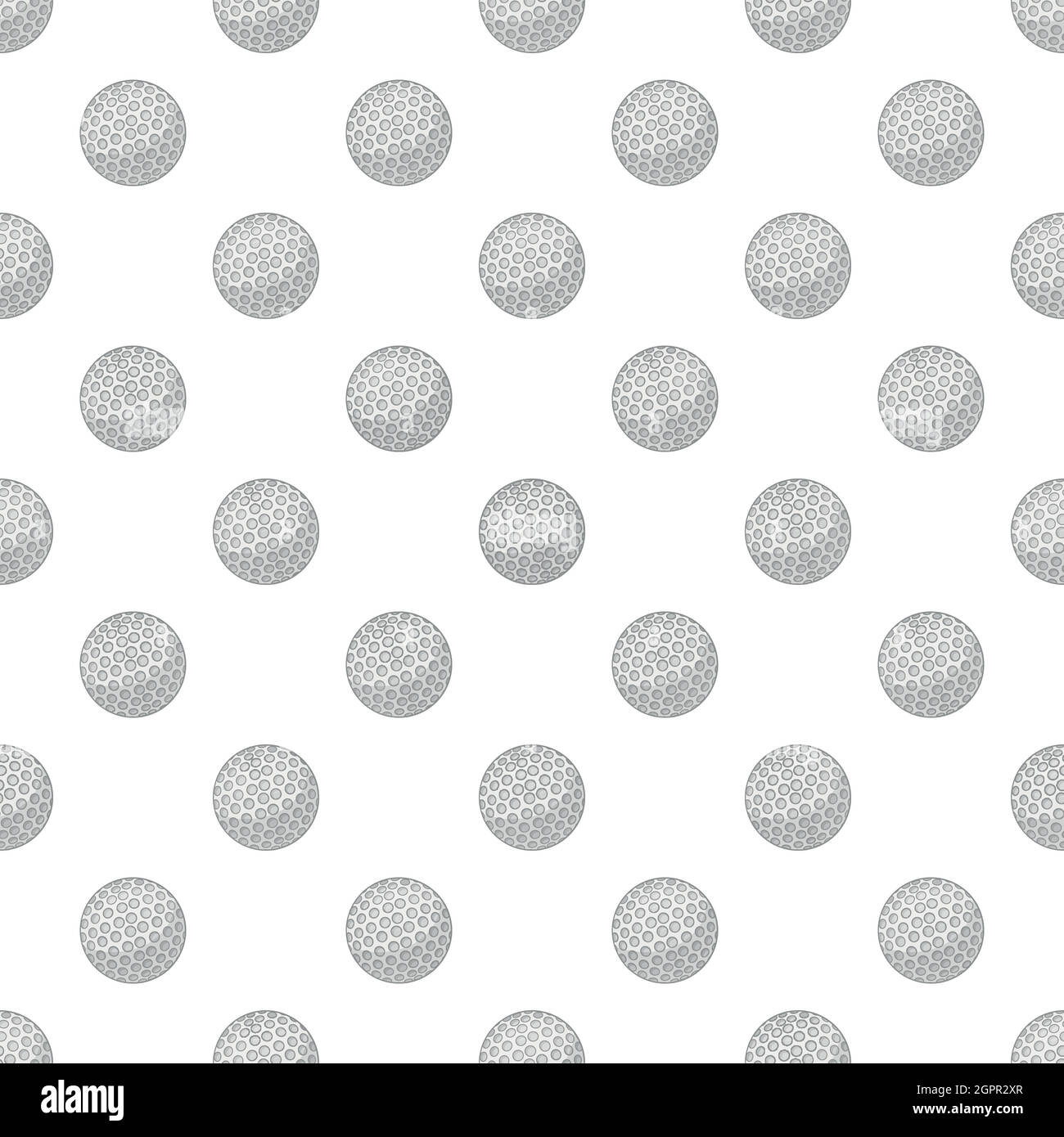 Golf ball pattern, cartoon style Stock Vector Image & Art - Alamy