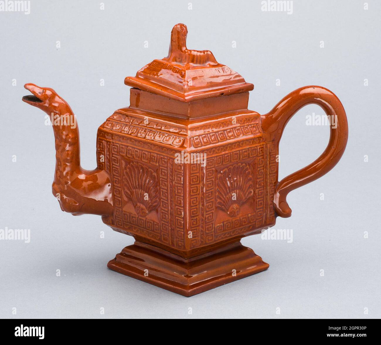 Teapot, Staffordshire, c. 1740 Stock Photo - Alamy
