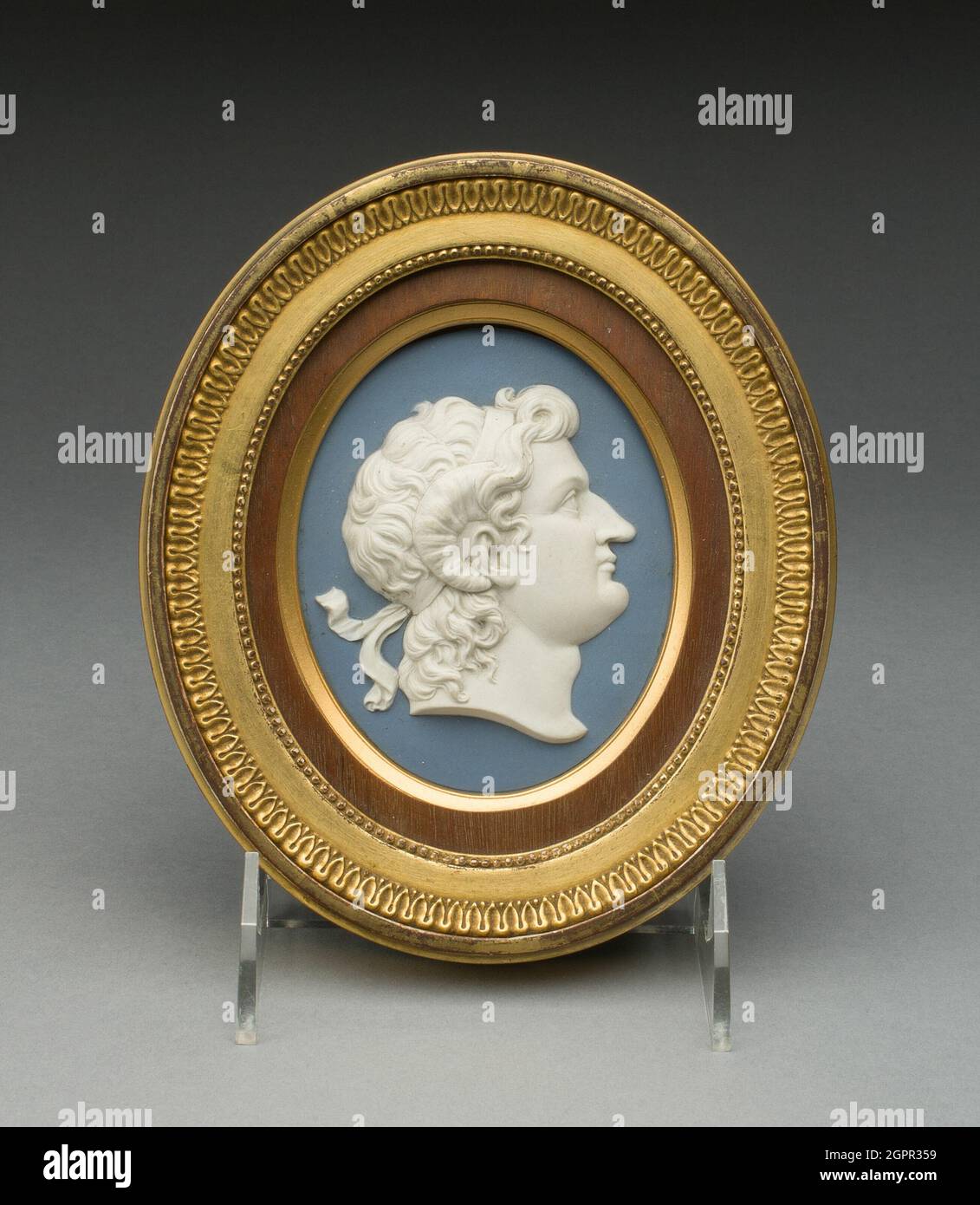 Plaque with Alexander the Great, Burslem, 1775 Stock Photo - Alamy