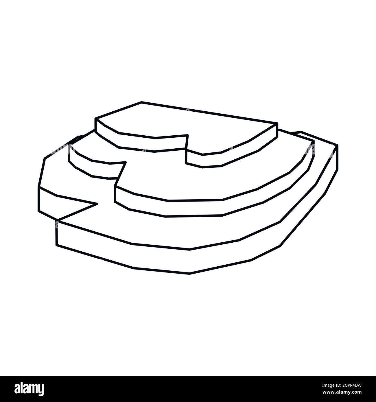 Rice plant healthy line Cut Out Stock Images & Pictures - Alamy