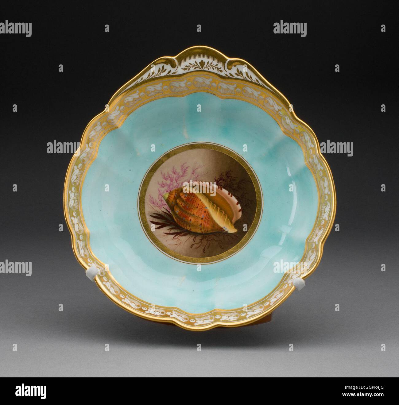 Plate, Worcester, 1813/19 Stock Photo - Alamy