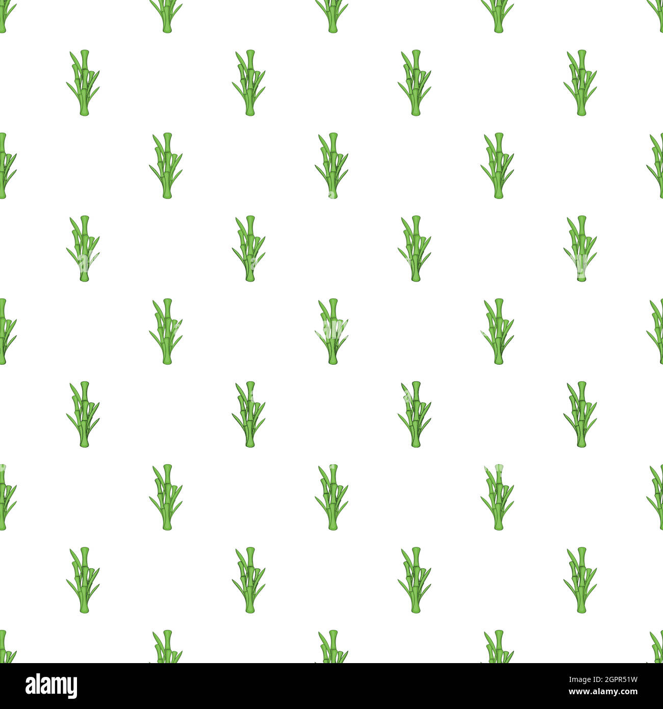 Bamboo seamless repeat pattern Stock Vector Images - Alamy