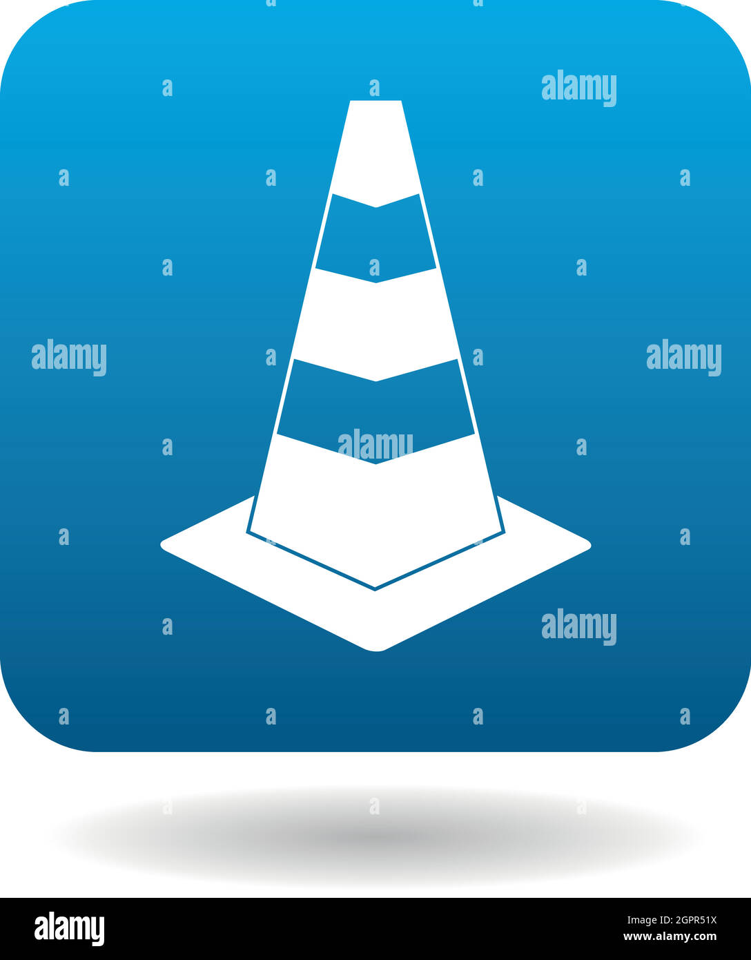 Blue traffic sign in Stock Vector Images - Alamy