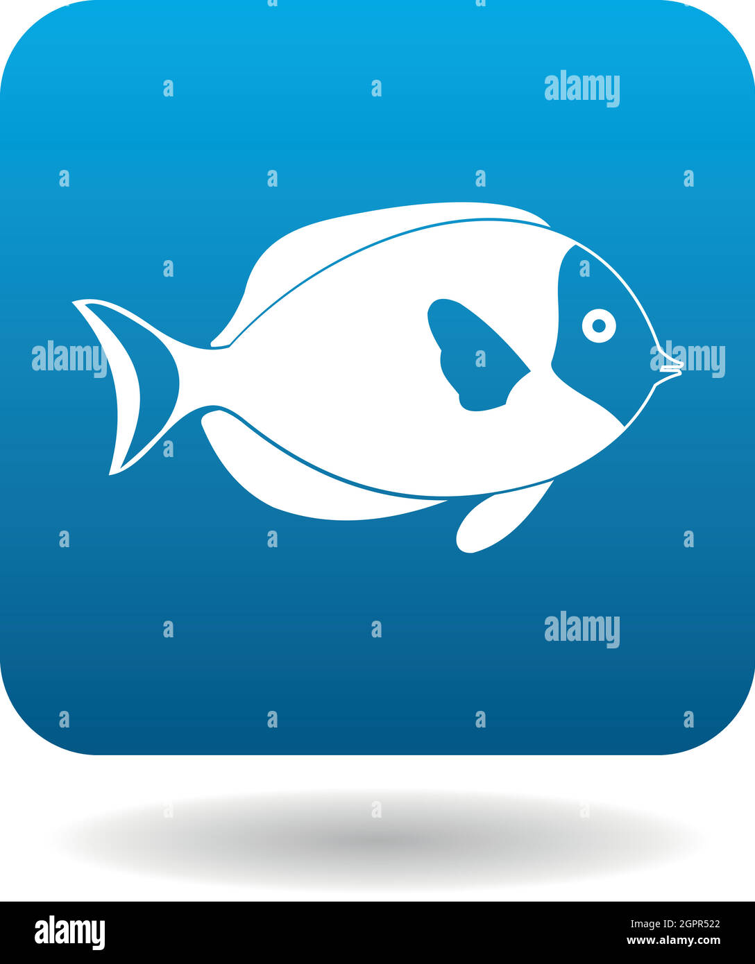 Surgeon fish icon, simple style Stock Vector Image & Art - Alamy