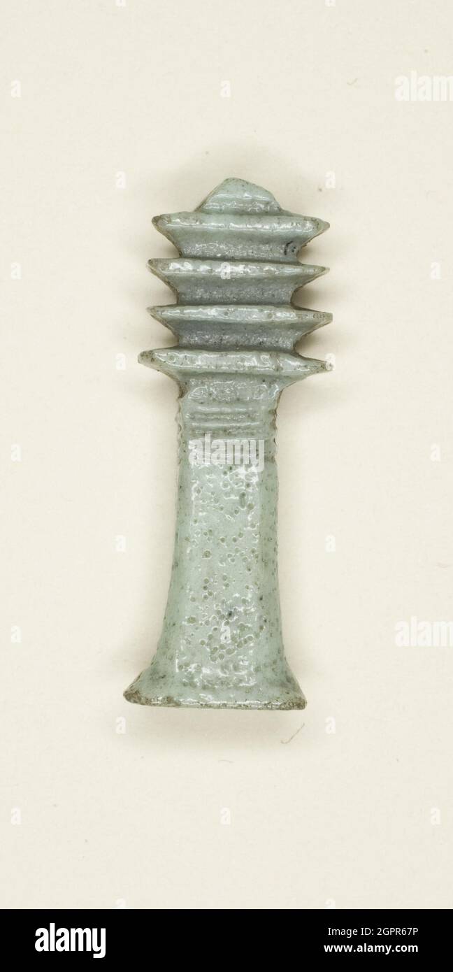 Faience djed pillar amulet hi-res stock photography and images - Alamy
