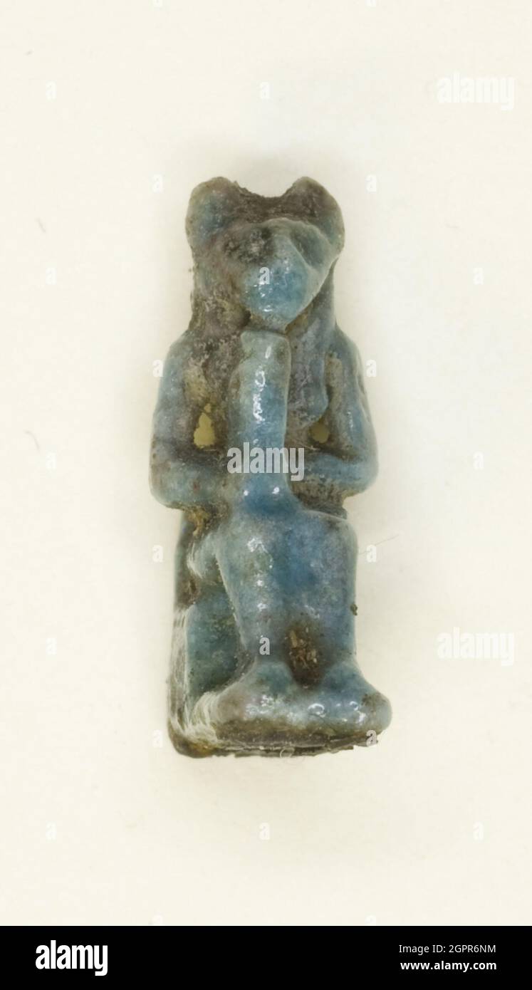 Amulet of the Goddess Bastet, Egypt, Late Period (?) (664 BCE-332 BCE ...