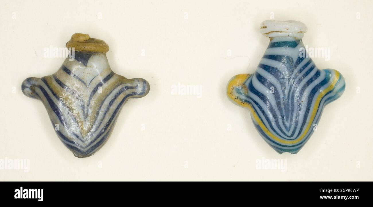 Amulets of Hearts (2), Egypt, New Kingdom, Dynasty 18 (about 1350 BCE ...