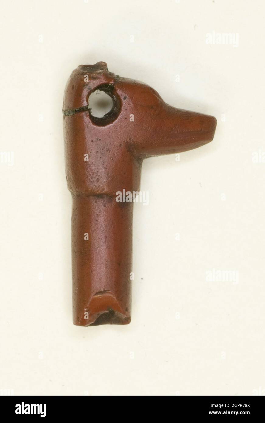 Amulet of the Head of the God Anubis, Egypt, New Kingdom-Late Period ...