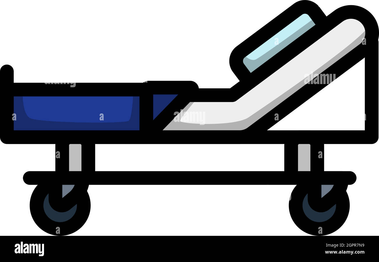 Hospital Bed Icon Stock Vector Image & Art - Alamy