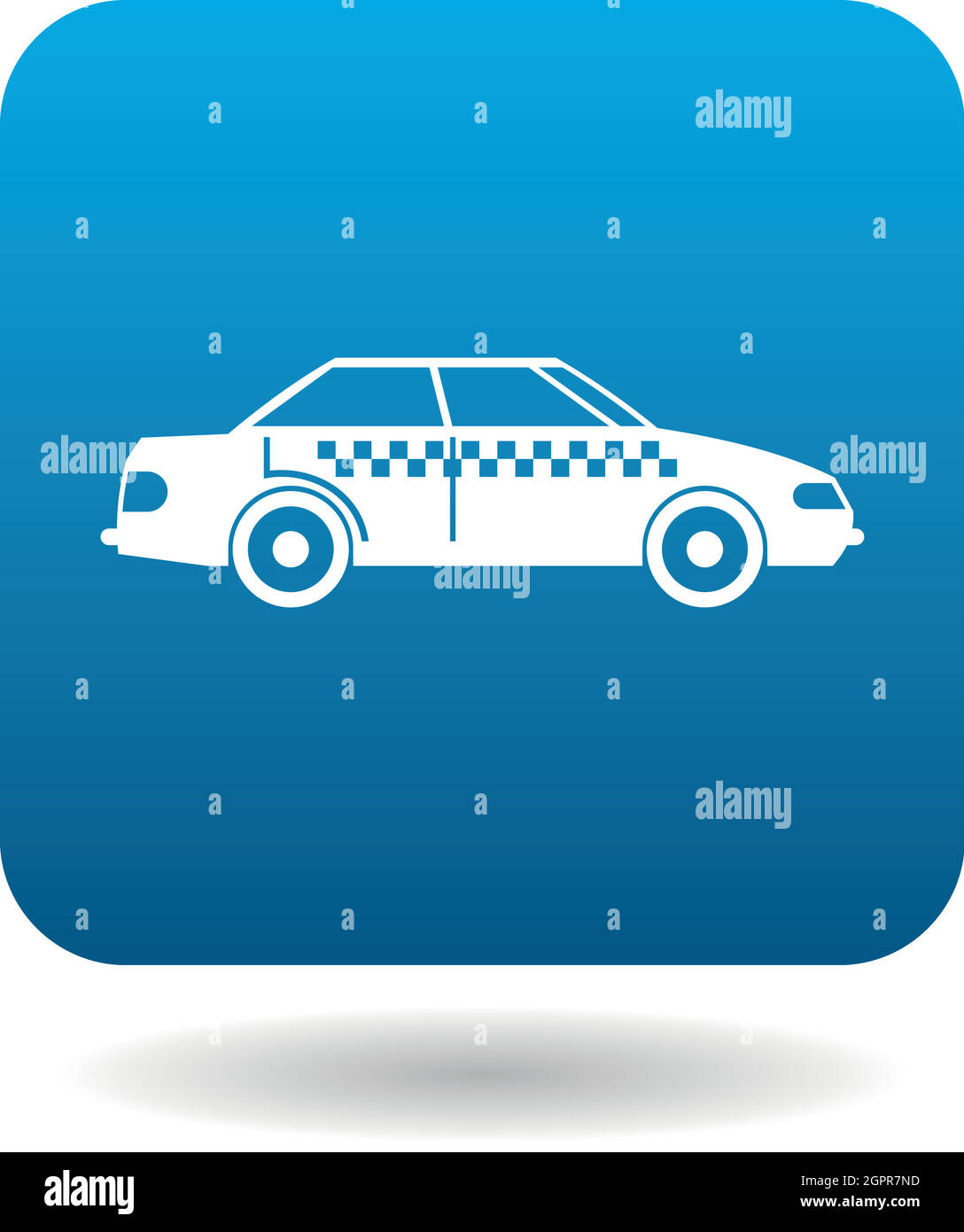 Driver passenger drive in car Stock Vector Images - Alamy