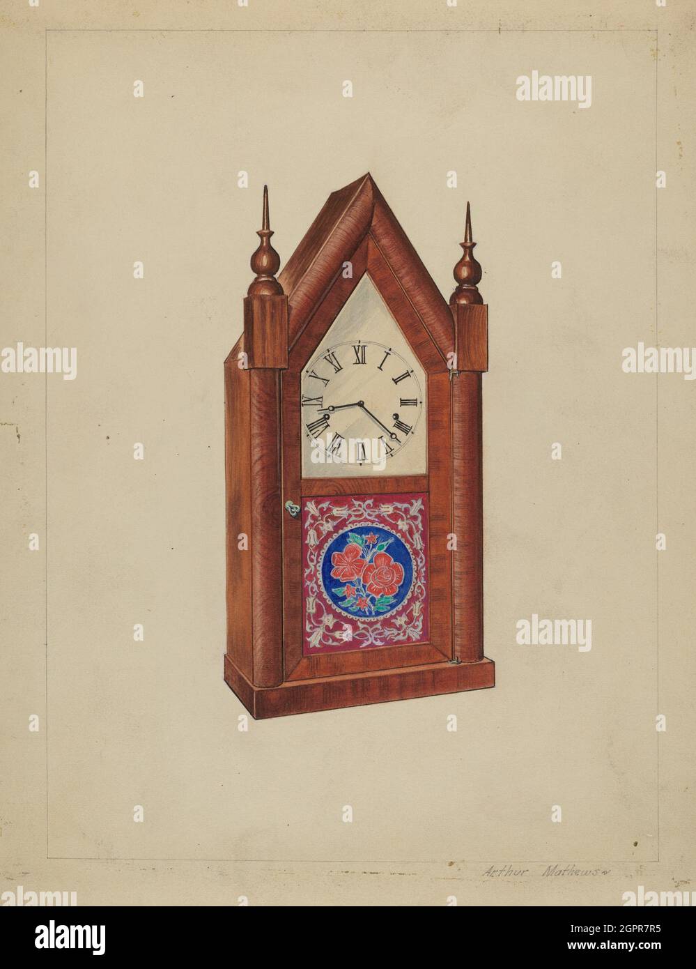 Steeple Clock, c. 1937 Stock Photo - Alamy