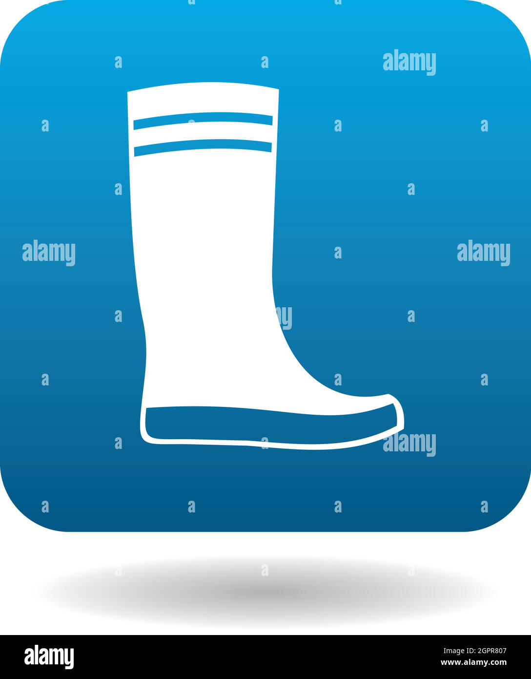 Boot icon in simple style Stock Vector Image & Art - Alamy